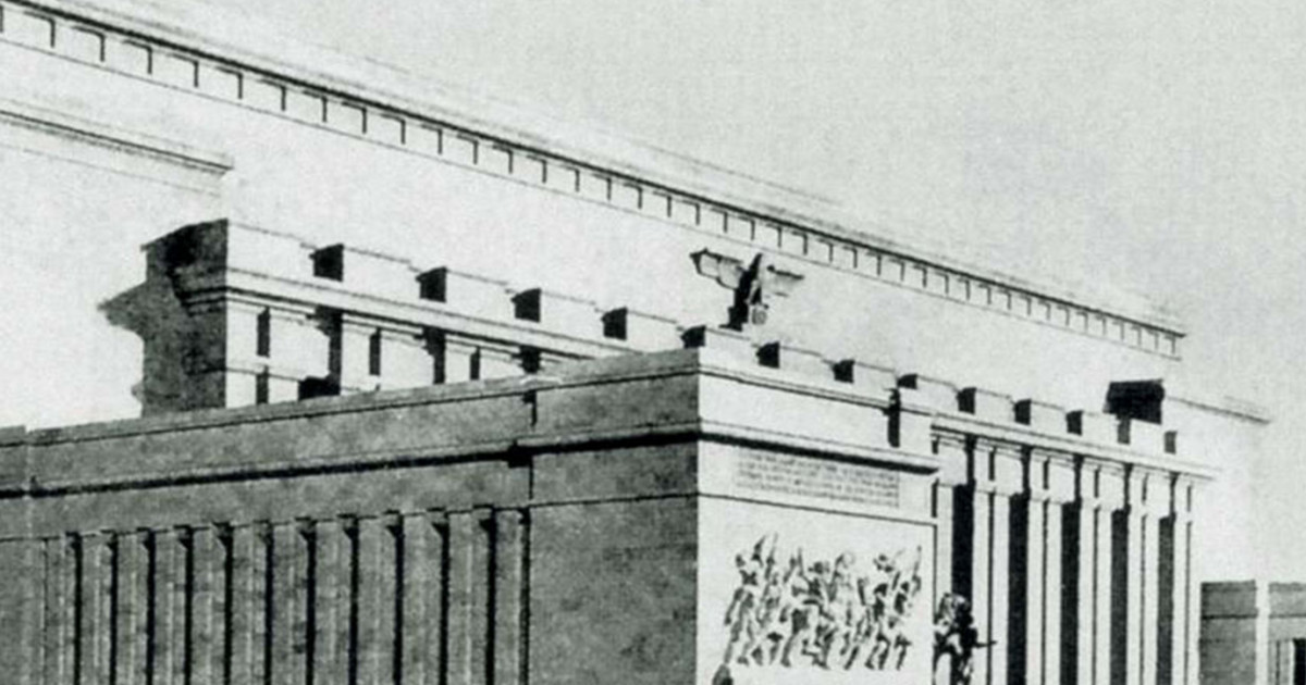 Hitler stílusa. Neoklasszicizmus és gigantizmus